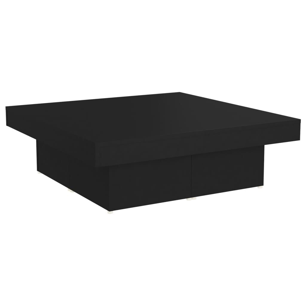 Black block coffee table store