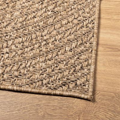 vidaXL Rug 140x200 cm Jute Look Indoor and Outdoor | vidaXL.co.uk