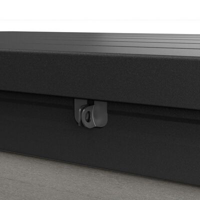 Keter Garden Storage Box Denali 757L Anthracite | vidaXL.co.uk