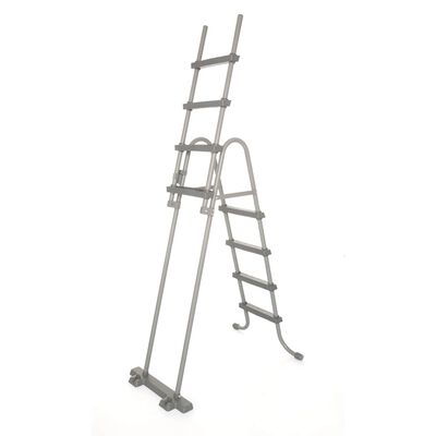 Bestway 4-Step Pool Safety Ladder Flowclear 122 cm 58331 | vidaXL.co.uk