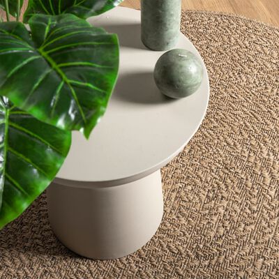 vidaXL Rug 120 cm Jute Look Indoor and Outdoor | vidaXL.co.uk