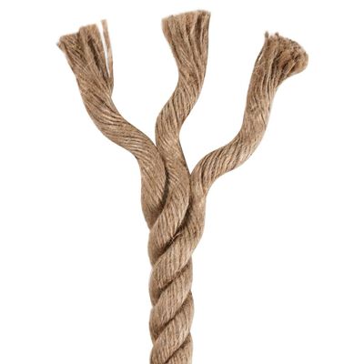 vidaXL Jute Rope 250 m Long 6 mm Thick | vidaXL.co.uk