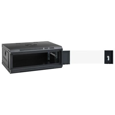 vidaXL 4U Wall Mounted Network Cabinet 19" IP20 53x40x21 cm | vidaXL.co.uk