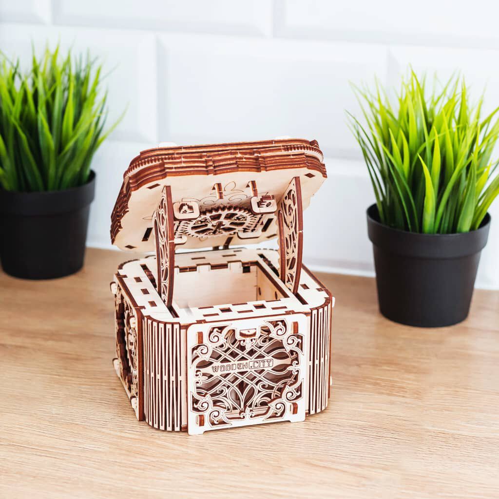 WOODEN CITY Wooden Scale Model Kit Mystery Box | vidaXL.co.uk