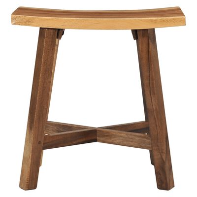vidaXL Bathroom Stool Solid Suar Wood | vidaXL.co.uk