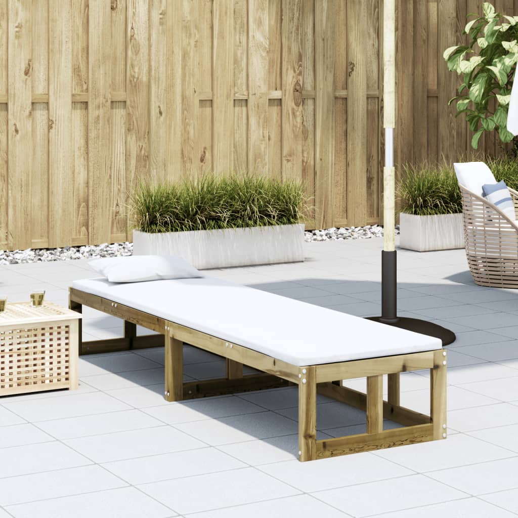 vidaXL Garden Sofa Bench Extendable Impregnated Wood Pine | vidaXL.co.uk