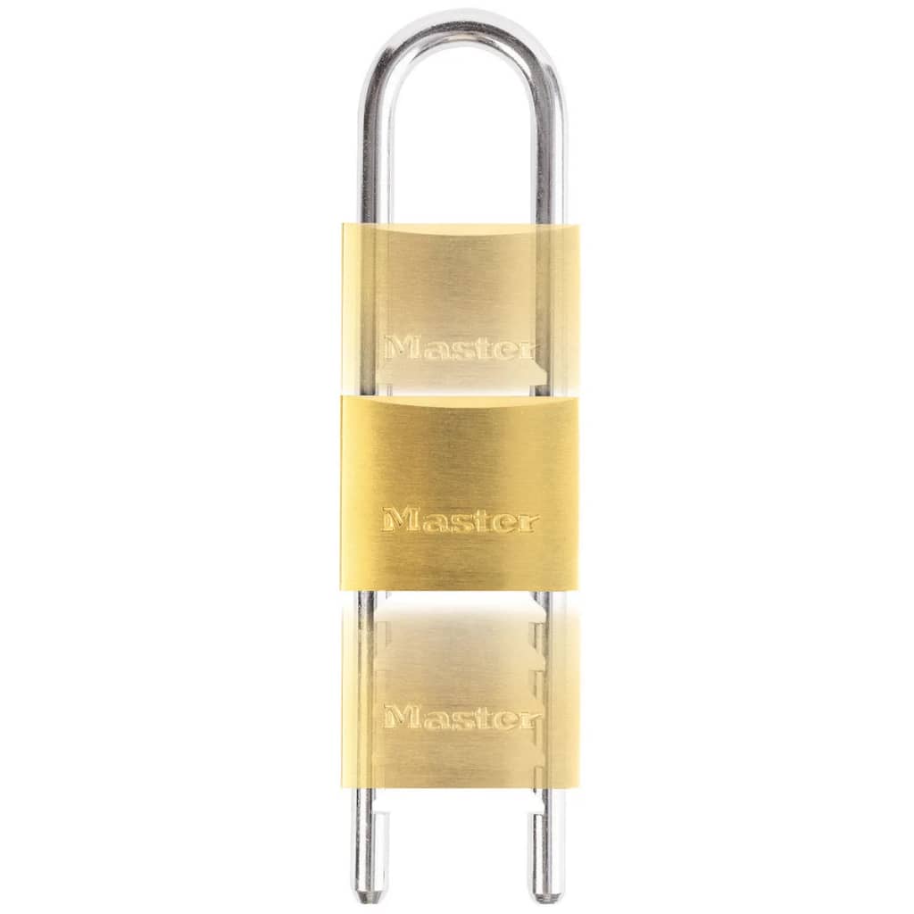 Master Lock Padlock with Adjustable Shackle Solid Brass 50 mm 1950EURD