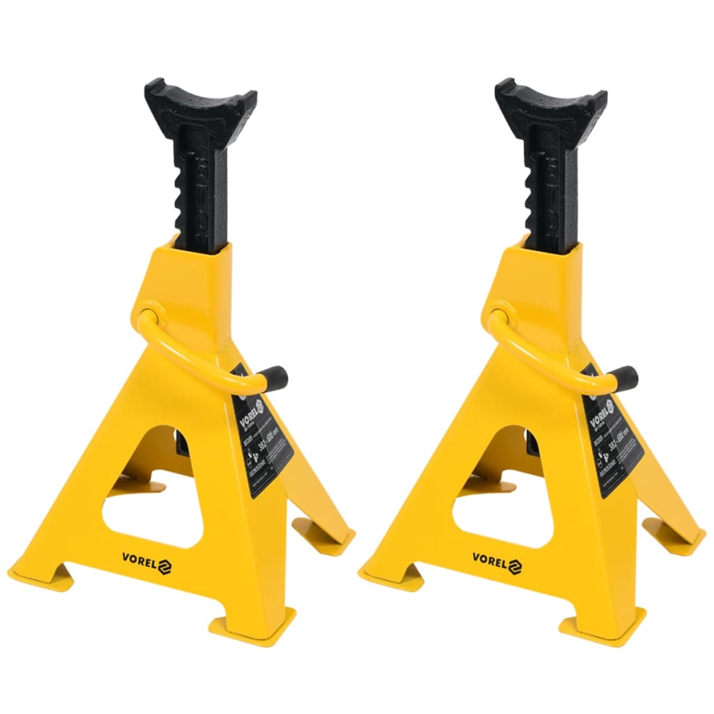 VOREL Jack Stands 2 pcs 6 Tonne 80309 | vidaXL.co.uk
