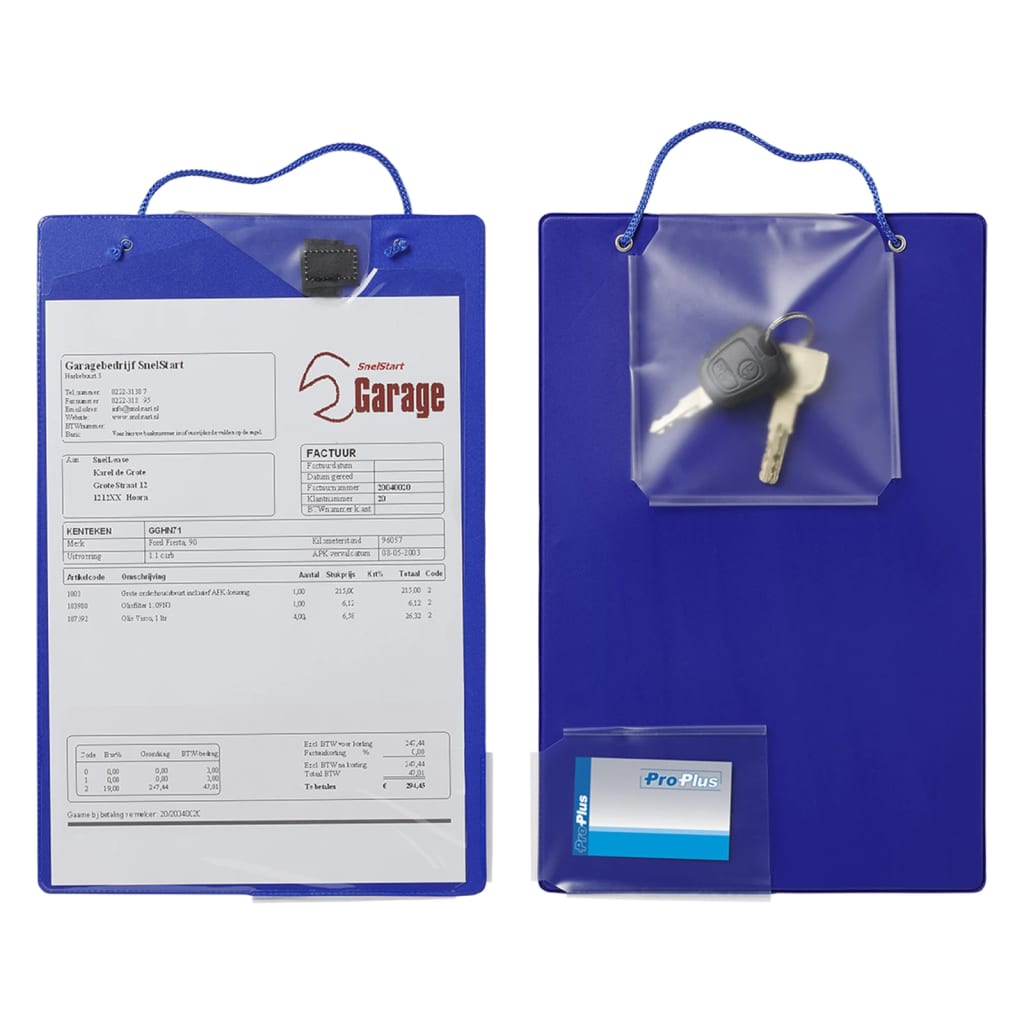 ProPlus Workshop Repair Order Holder A4 10 pcs Purple 580042 | vidaXL.co.uk