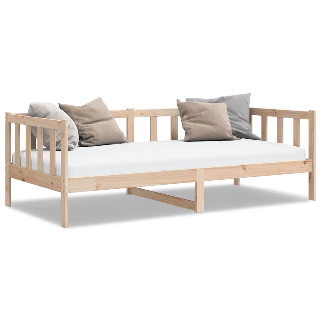 vidaXL Day Bed without Mattress Solid Wood Pine 90x200cm | vidaXL.co.uk