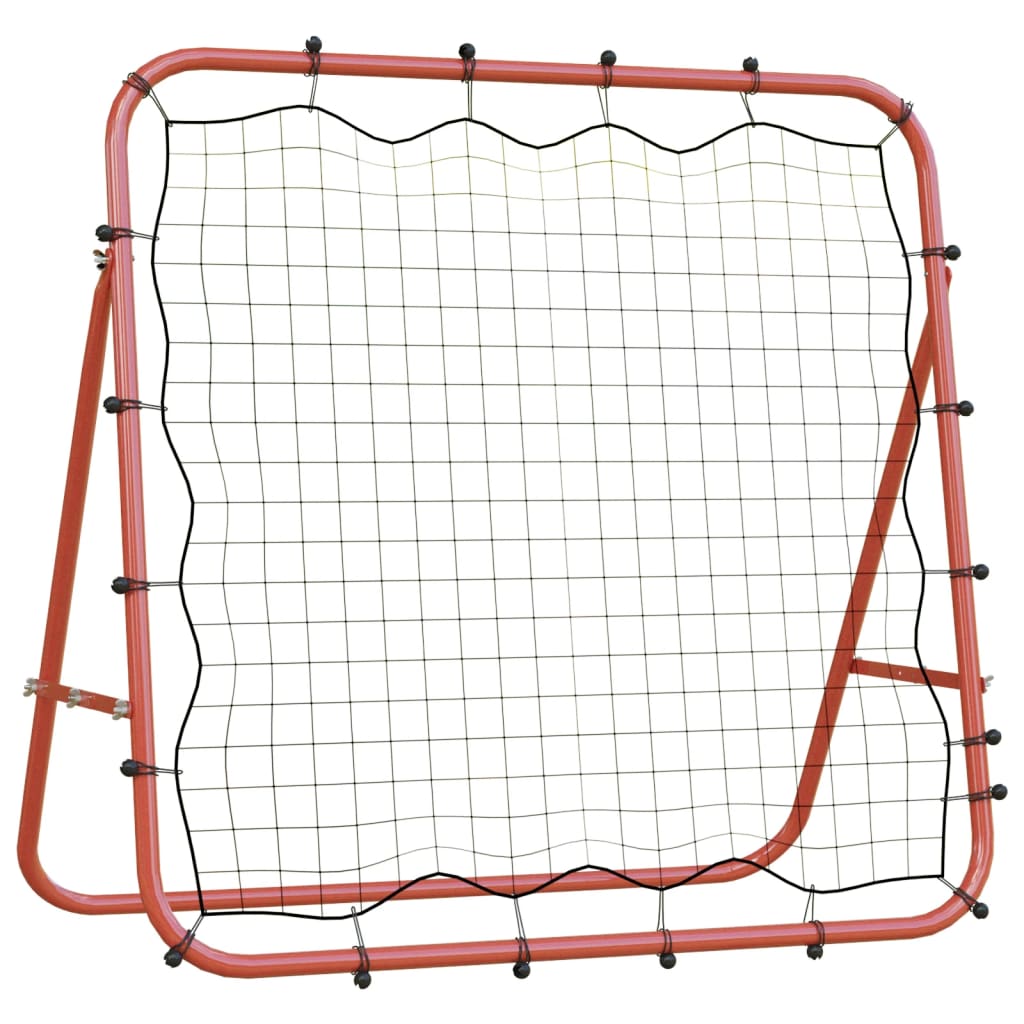 vidaXL Adjustable Football Kickback Rebounder 96x80x96 cm Steel and PE ...