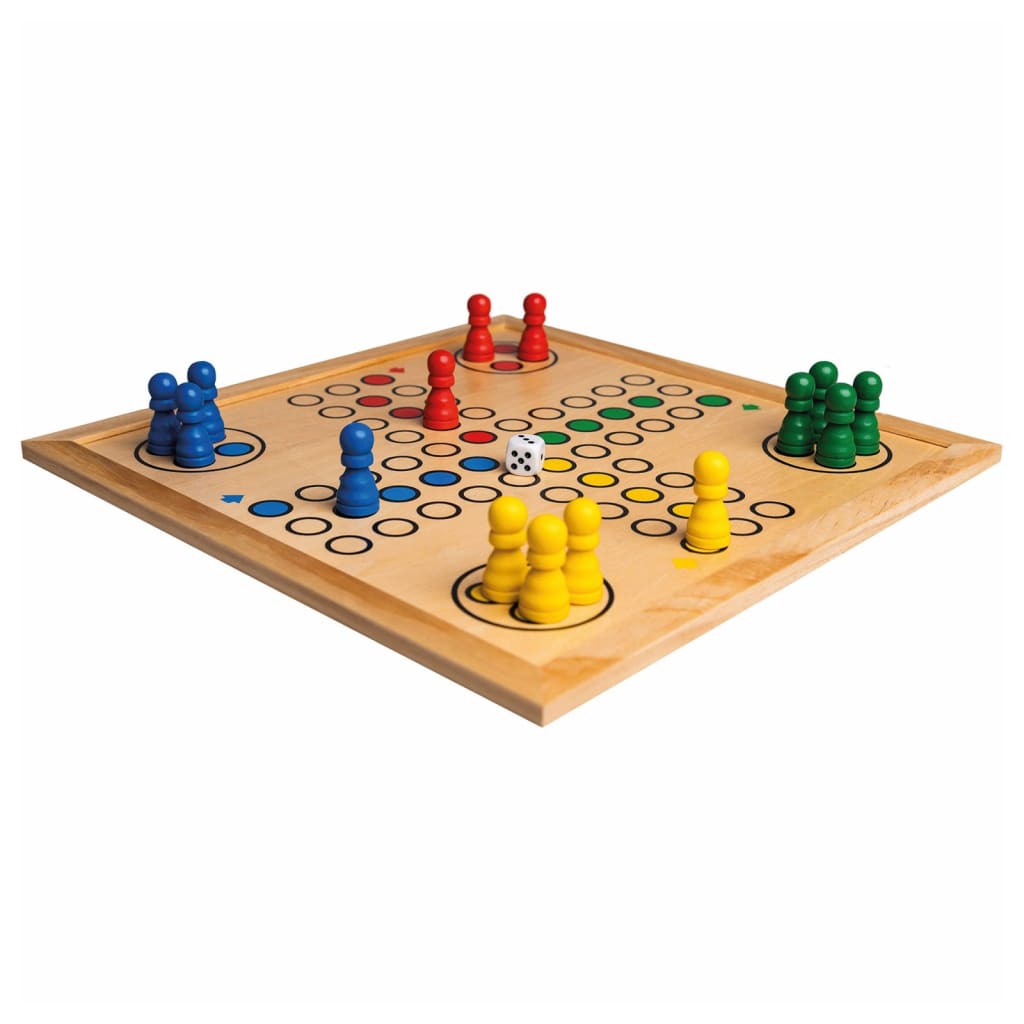 Clown Games 9-in-1 Game Box Wood | vidaXL.co.uk