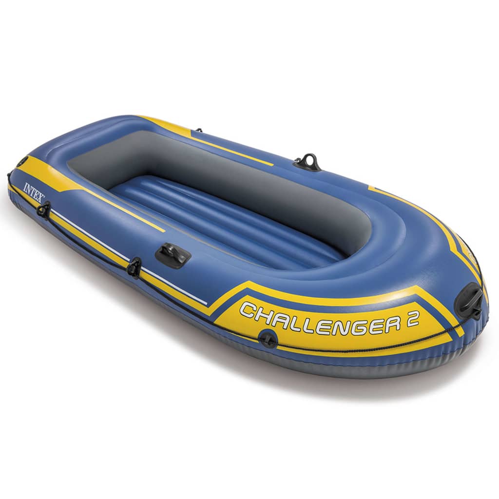 Intex Challenger 2 Set Inflatable Boat with Oars and Pump 68367NP ...