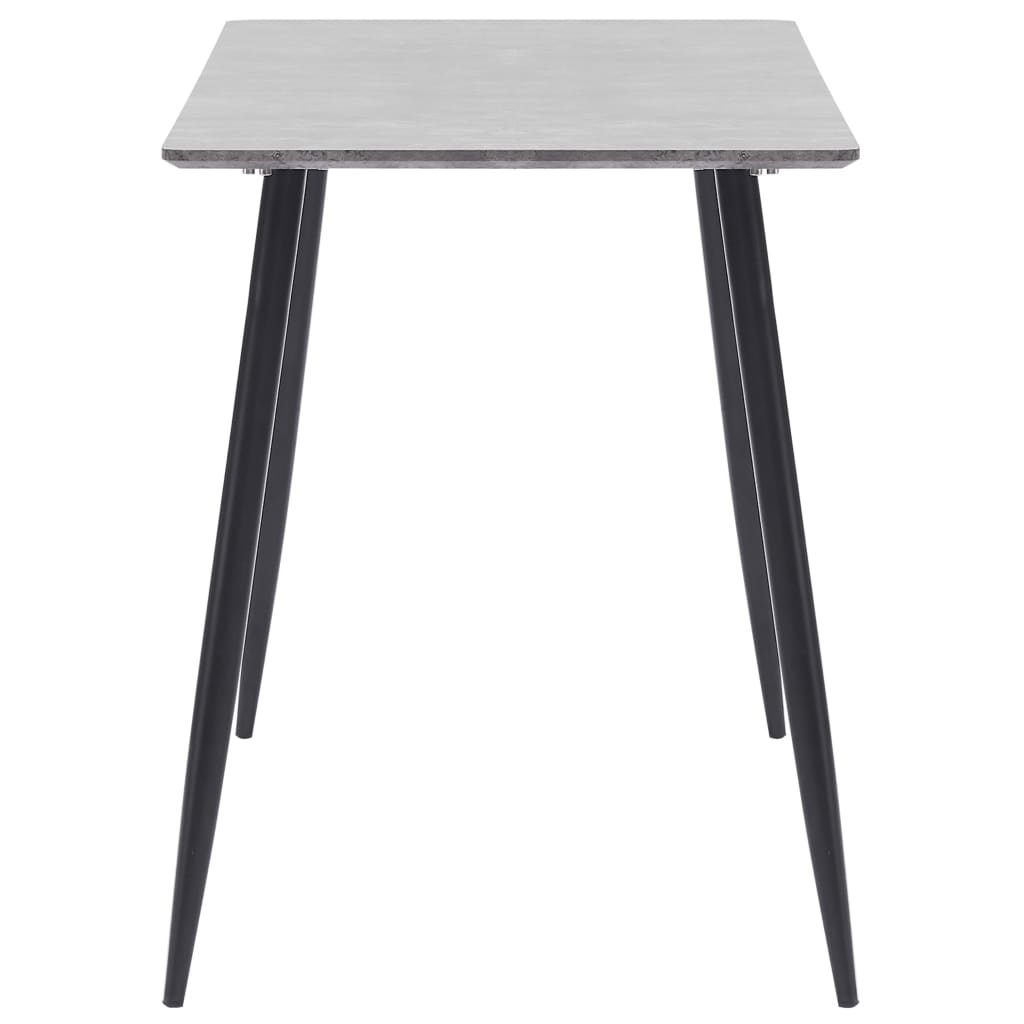 vidaXL Dining Table Grey 120x60x75 cm MDF | vidaXL.co.uk