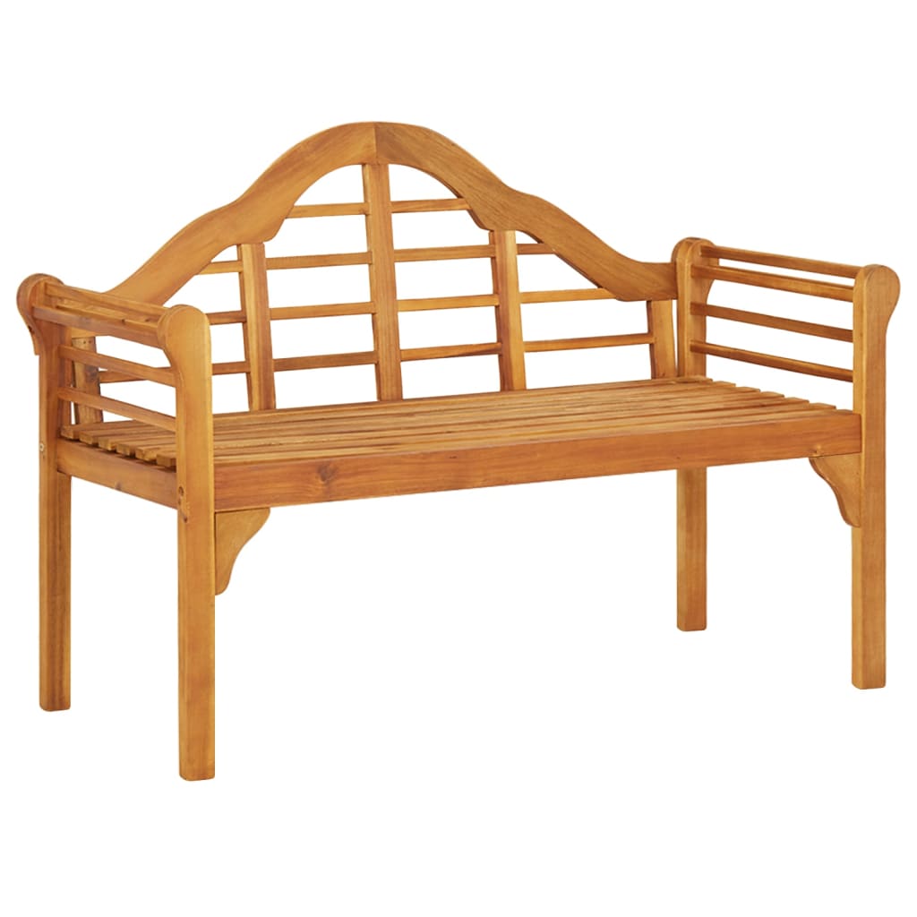 vidaXL Garden Bench Brown Solid Acacia Wood Medium Ergonomic | vidaXL.co.uk