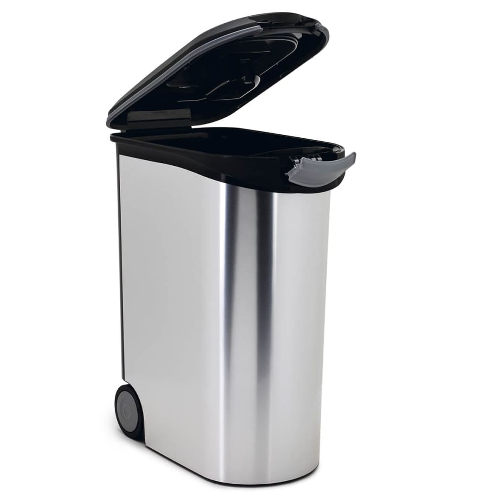 Curver Pet Food Container 20 kg 54 L Silver 794074 | vidaXL.co.uk