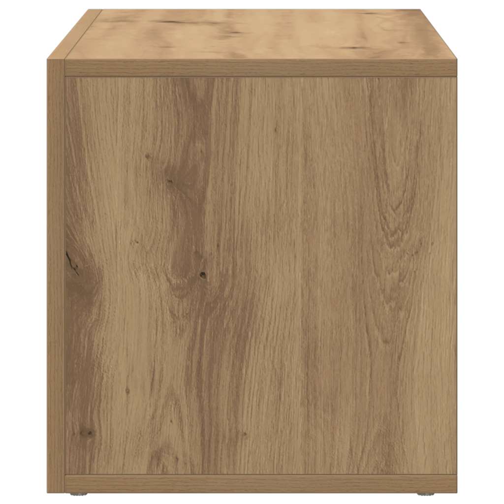 vidaXL LP Storage Box Artisan Oak 69.5x34x36 cm Engineered Wood ...