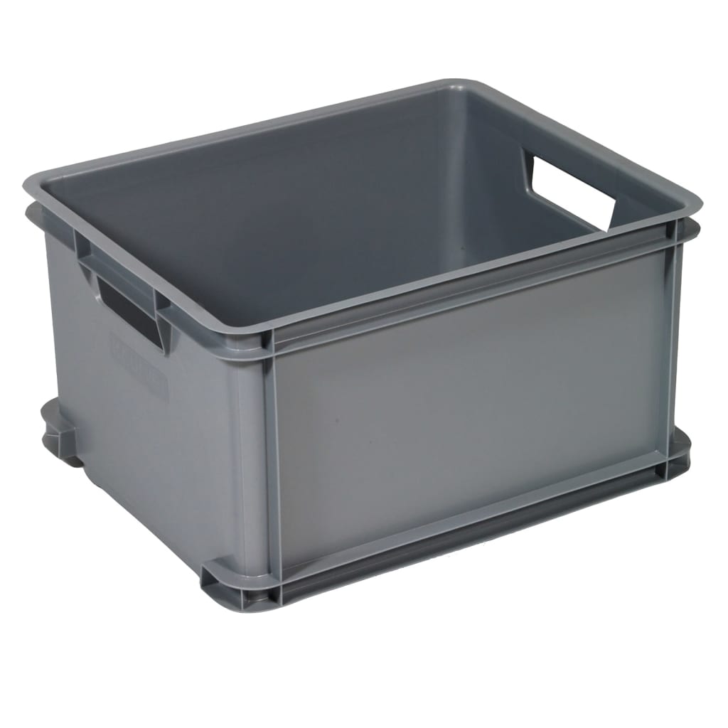 Curver Storage Box Unibox 3x30 L Silver | vidaXL.co.uk
