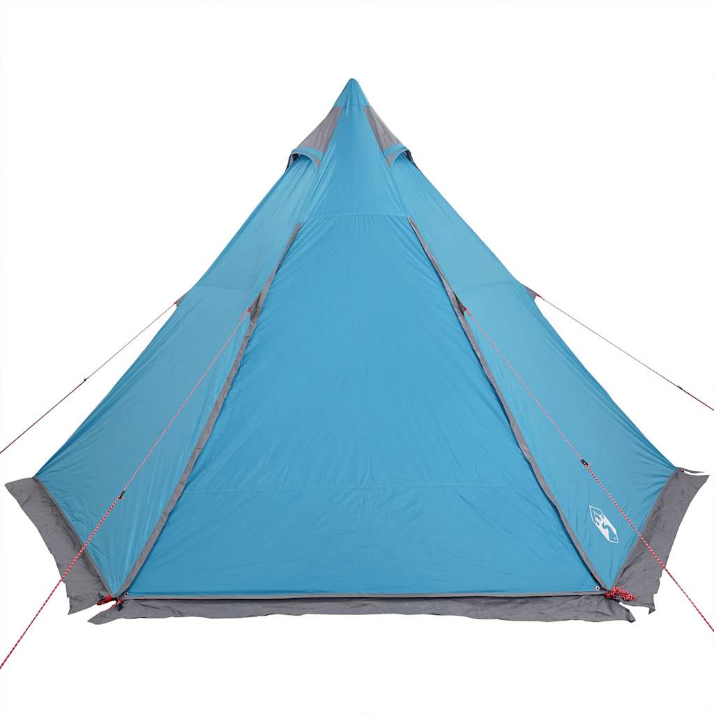 vidaXL Family Tent Tipi 6-Person Blue Waterproof | vidaXL.co.uk