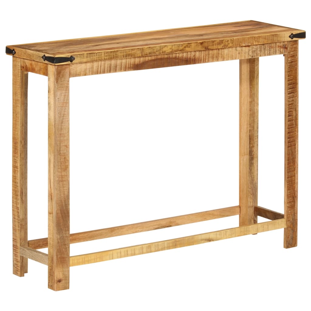 vidaXL Console Table 100x30x75 cm Solid Wood Mango | vidaXL.co.uk