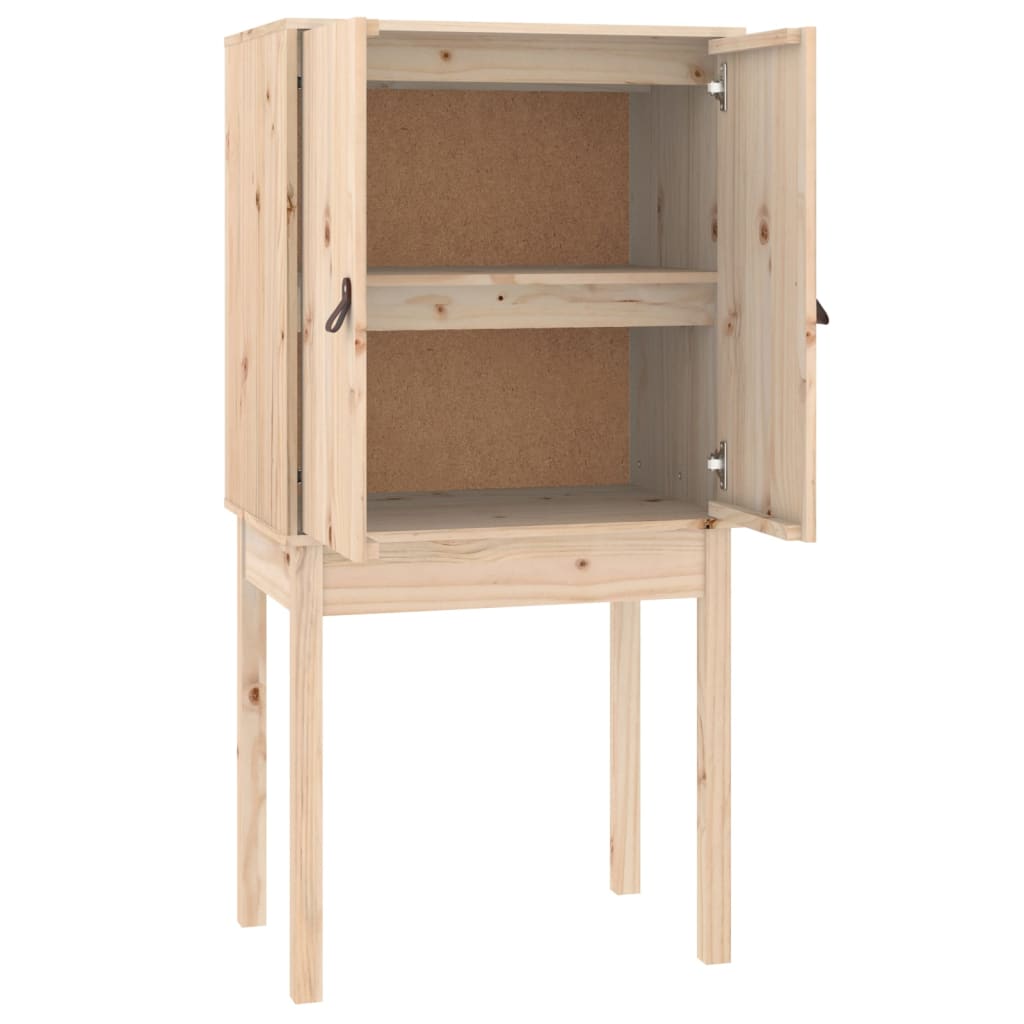 vidaXL Highboard 60x40x120 cm Solid Wood Pine | vidaXL.co.uk
