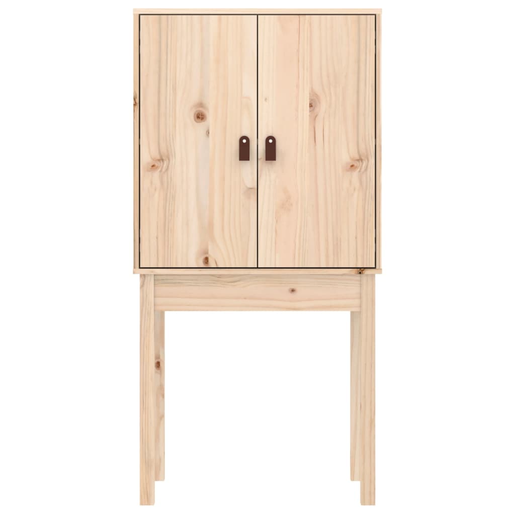 vidaXL Highboard 60x40x120 cm Solid Wood Pine | vidaXL.co.uk