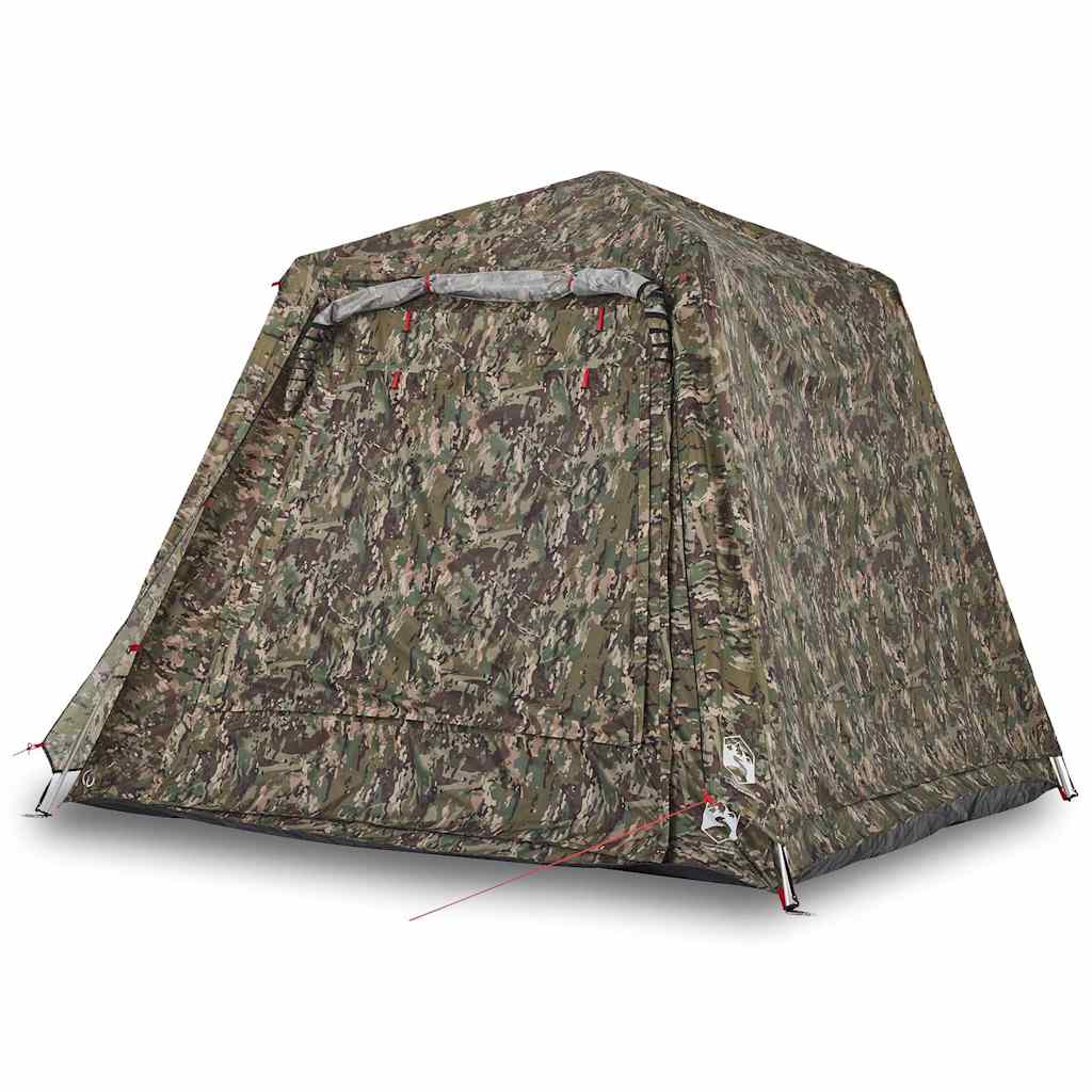 vidaXL Fishing Tent 4-Person Camouflage Quick Release | vidaXL.co.uk